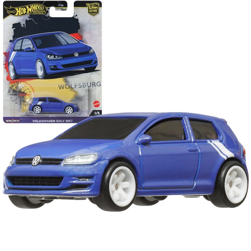Hot Wheels Volkswagen Golf MK7 World Tour - Playmaniac