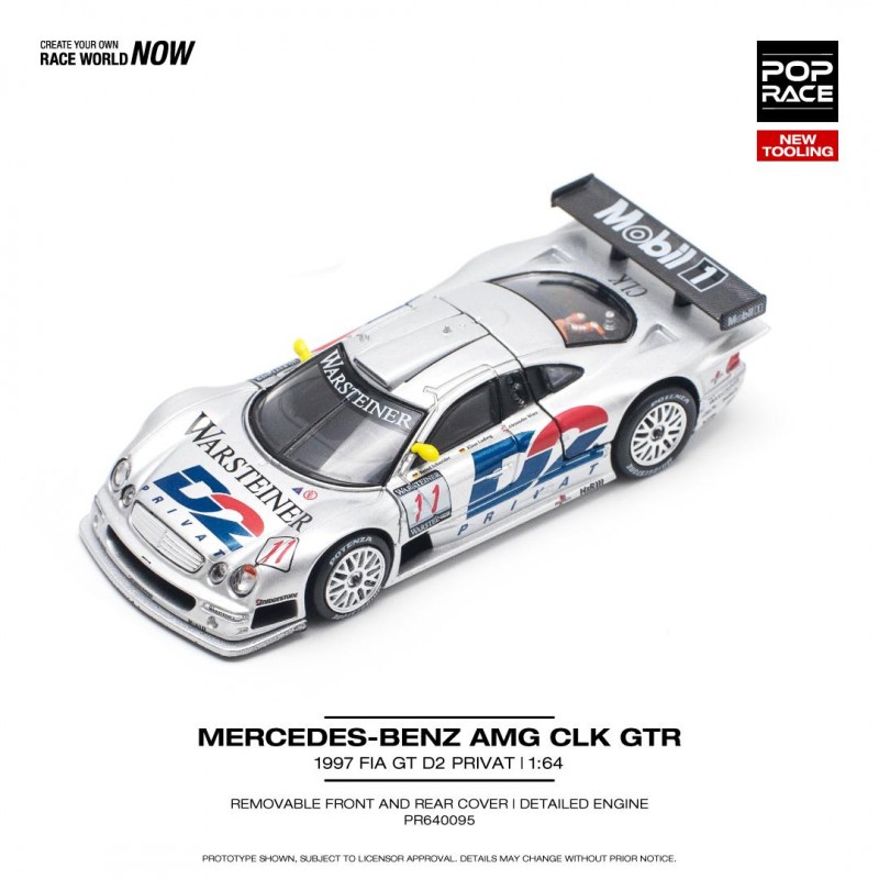 Pop Race Mercedes-Benz CLK GTR 1997 FIA GT D2 PRIVAT - Playmaniac