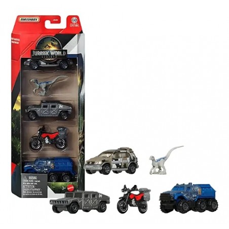 Matchbox Jurassic World Pack 5 Playmaniac